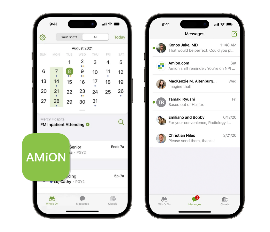 Amion | Physician On-call Scheduling Platform | Doximity Hospital Solutions
