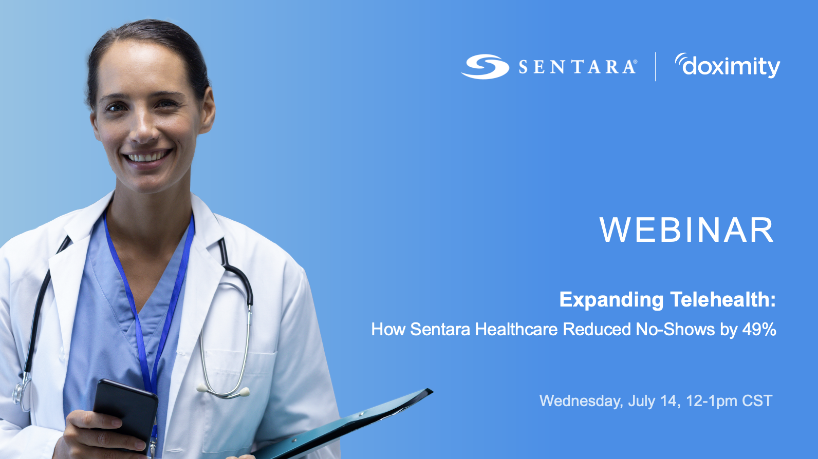 Expanding telehealth: A webinar with Sentara Health